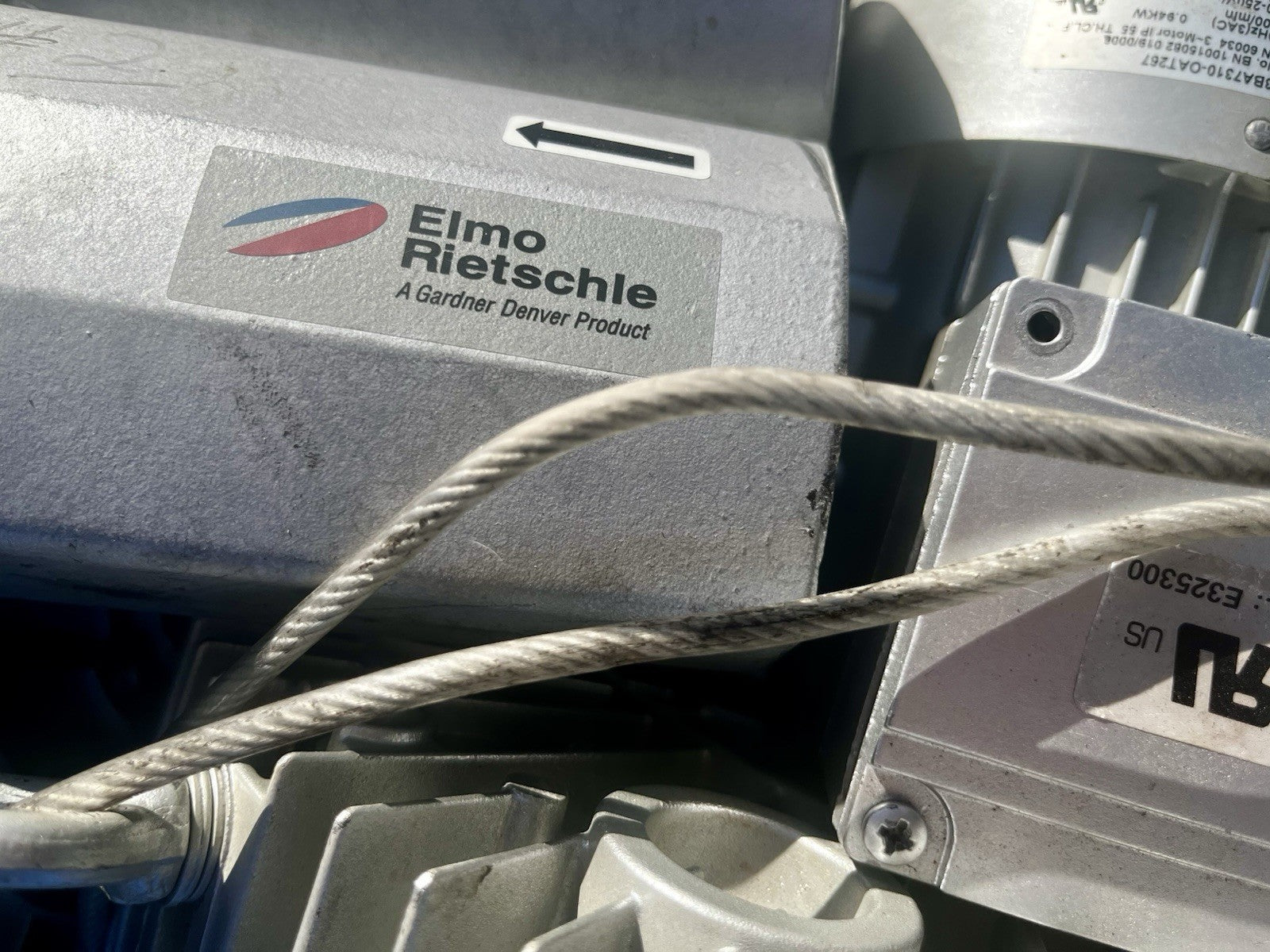 Elmo Rietschle / Airtech 3BA73100A675-7-Z Regenerative Blower Vacuum P ...